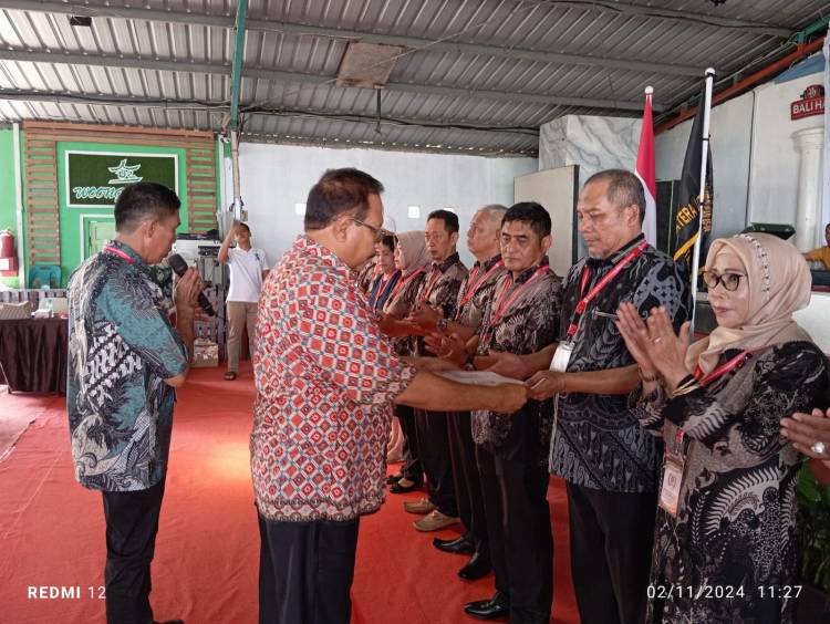 Pelantikan Pengurus FORSEBA MILSUK POLRI dan SEPOLWAN 1985/1986